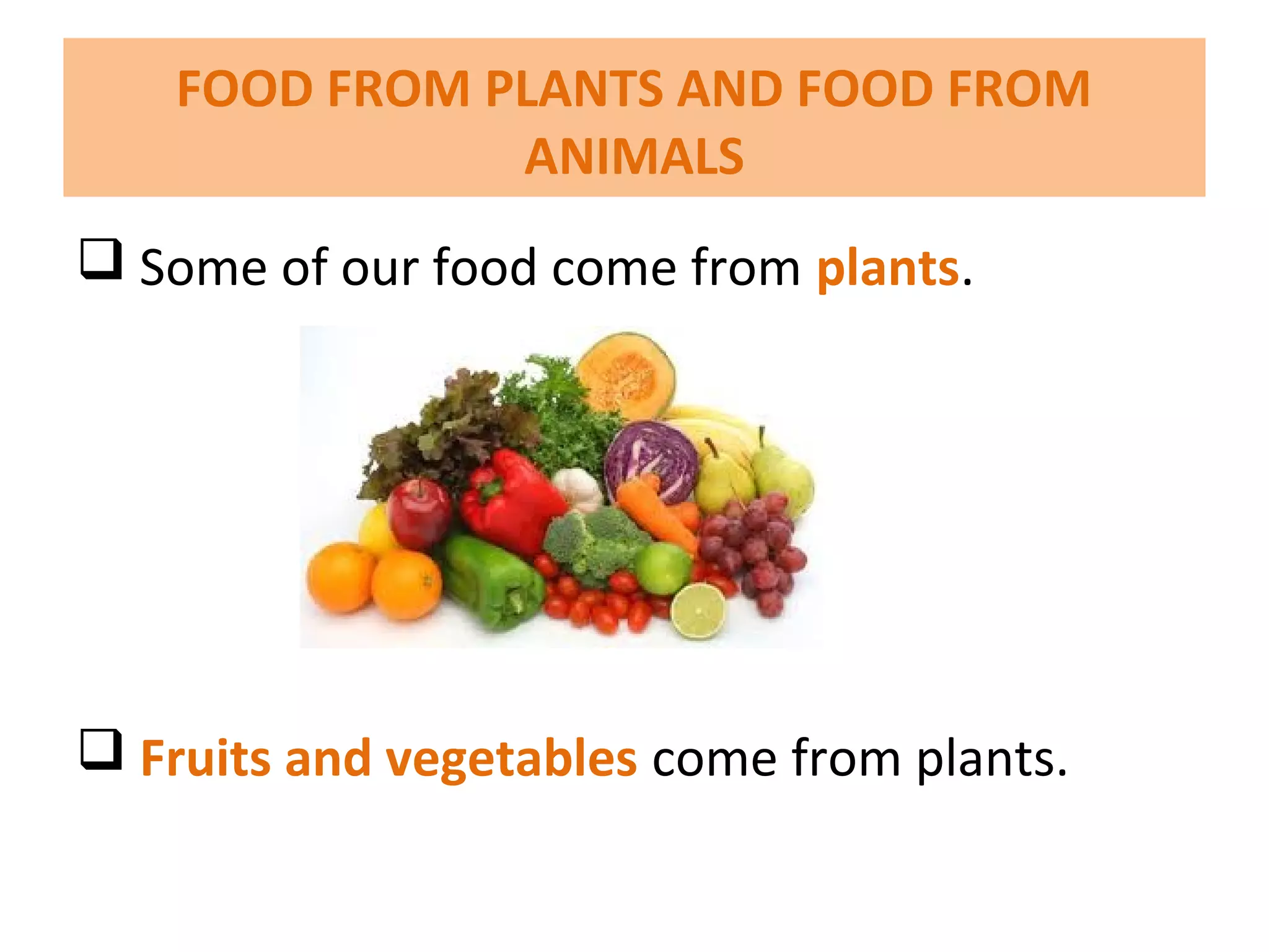 Healthy food | PPT