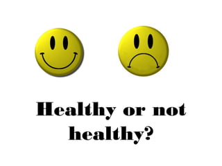 Healthy food | PPT