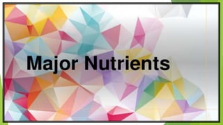 Healthy Food and Body | PPTX