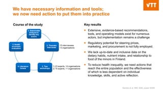 Healthy food environment for Finnish children | PPT