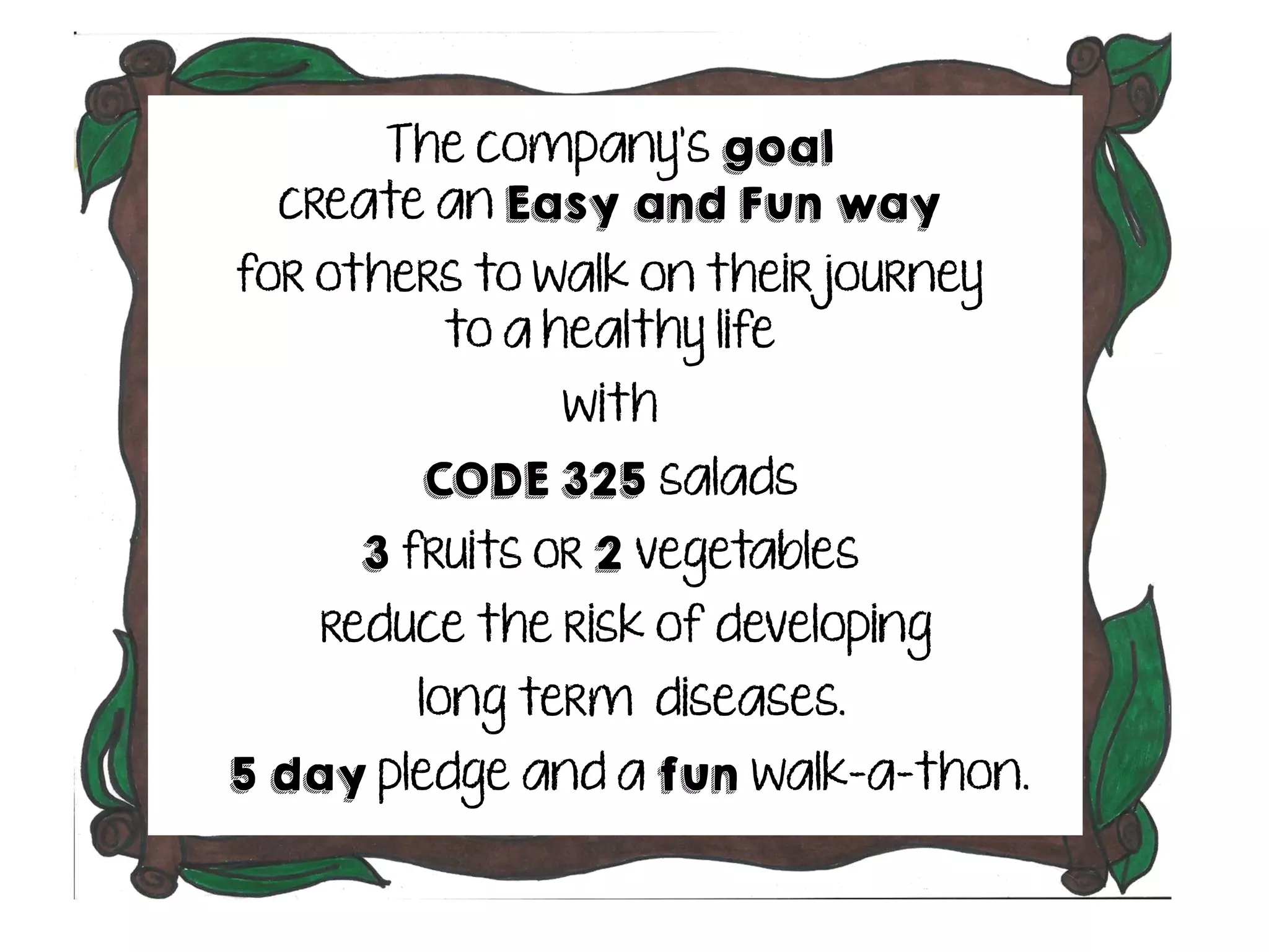 Healthy Food, Healthy kids campaign | PPT