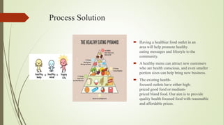 Healthy food outlet | PPTX