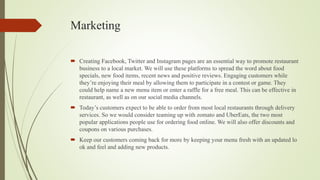 Healthy food outlet | PPTX