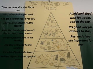 Healthy food rhymes ppt | PPT