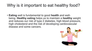 Healthy food simple definition | PPTX | Nutrition | Healthy Living