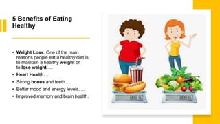 Healthy food simple definition | PPT