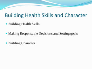 Healthy foundation | PPTX