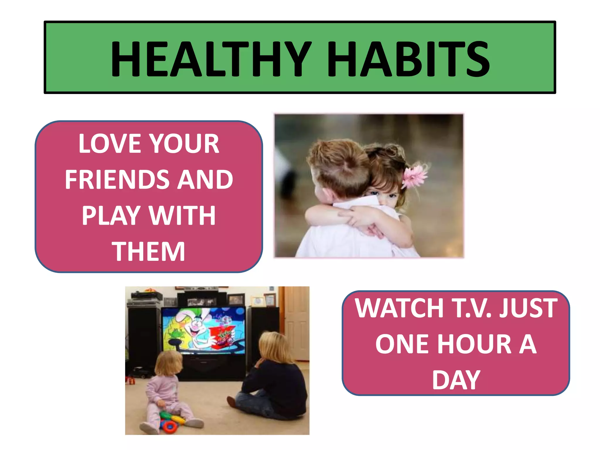 Healthy habits | PPTX