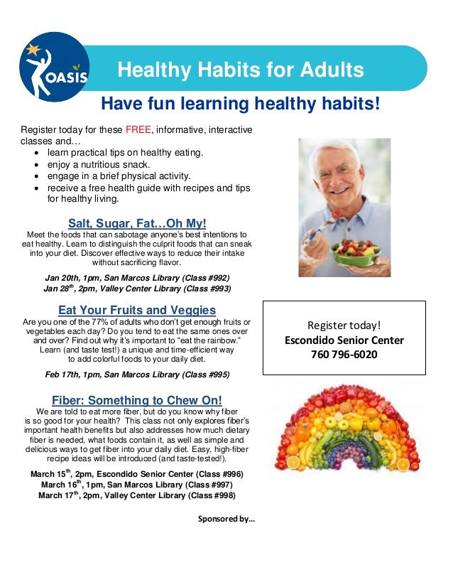 Healthy Habits for Adults