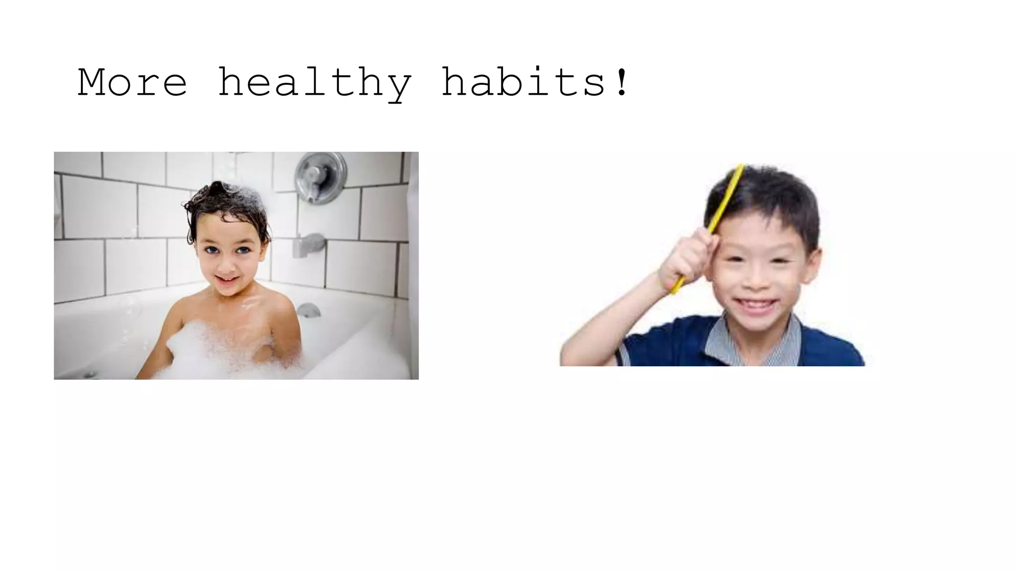 Healthy habits | PPTX