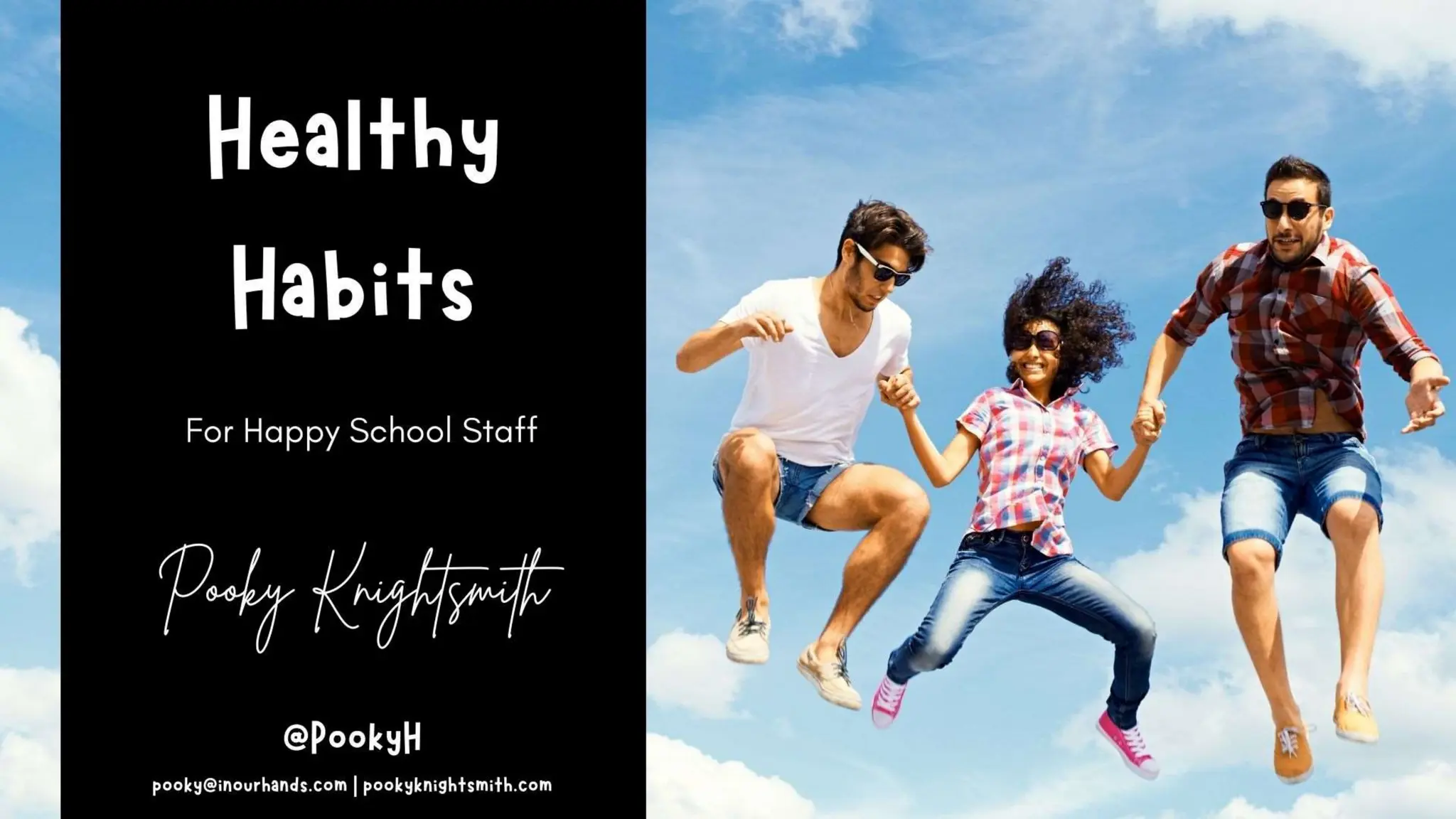 Healthy Habits for Happy School Staff - presentation | PPTX