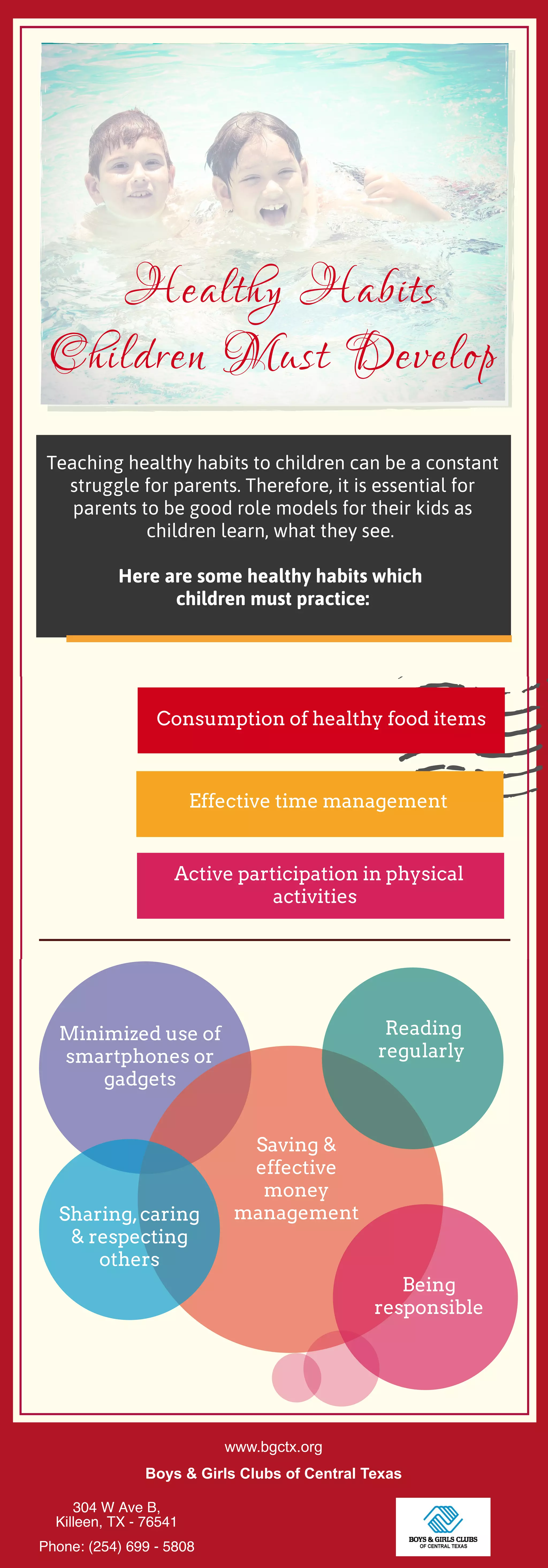 Healthy Habits Children Must Develop | PDF