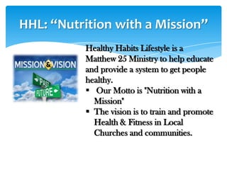 Healthy habits lifestyle | PPTX