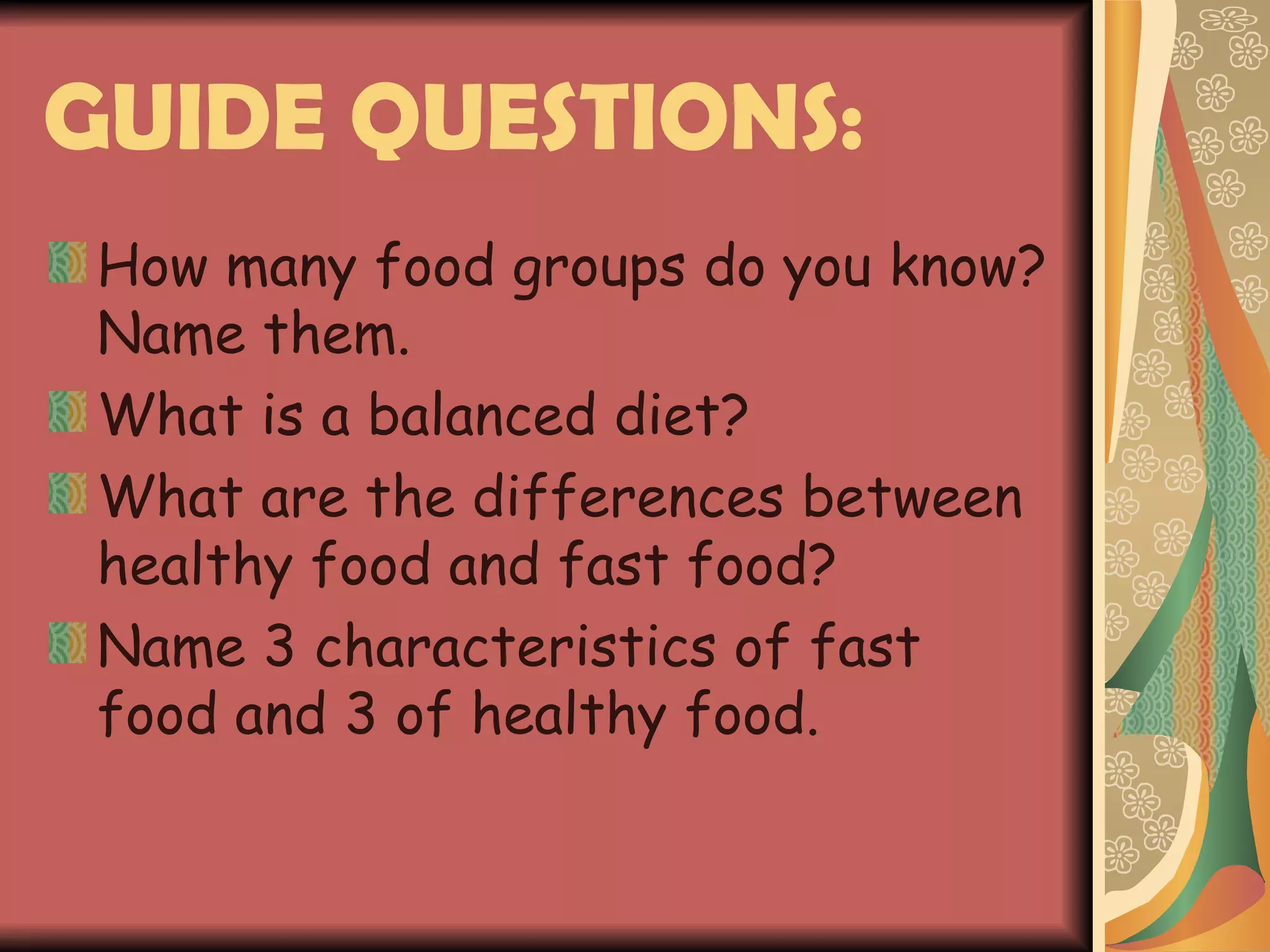 Healthy Habits ppt | PPT