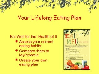 HEALTHY HABITS FOR LIFE | PPT | Nutrition | Healthy Living