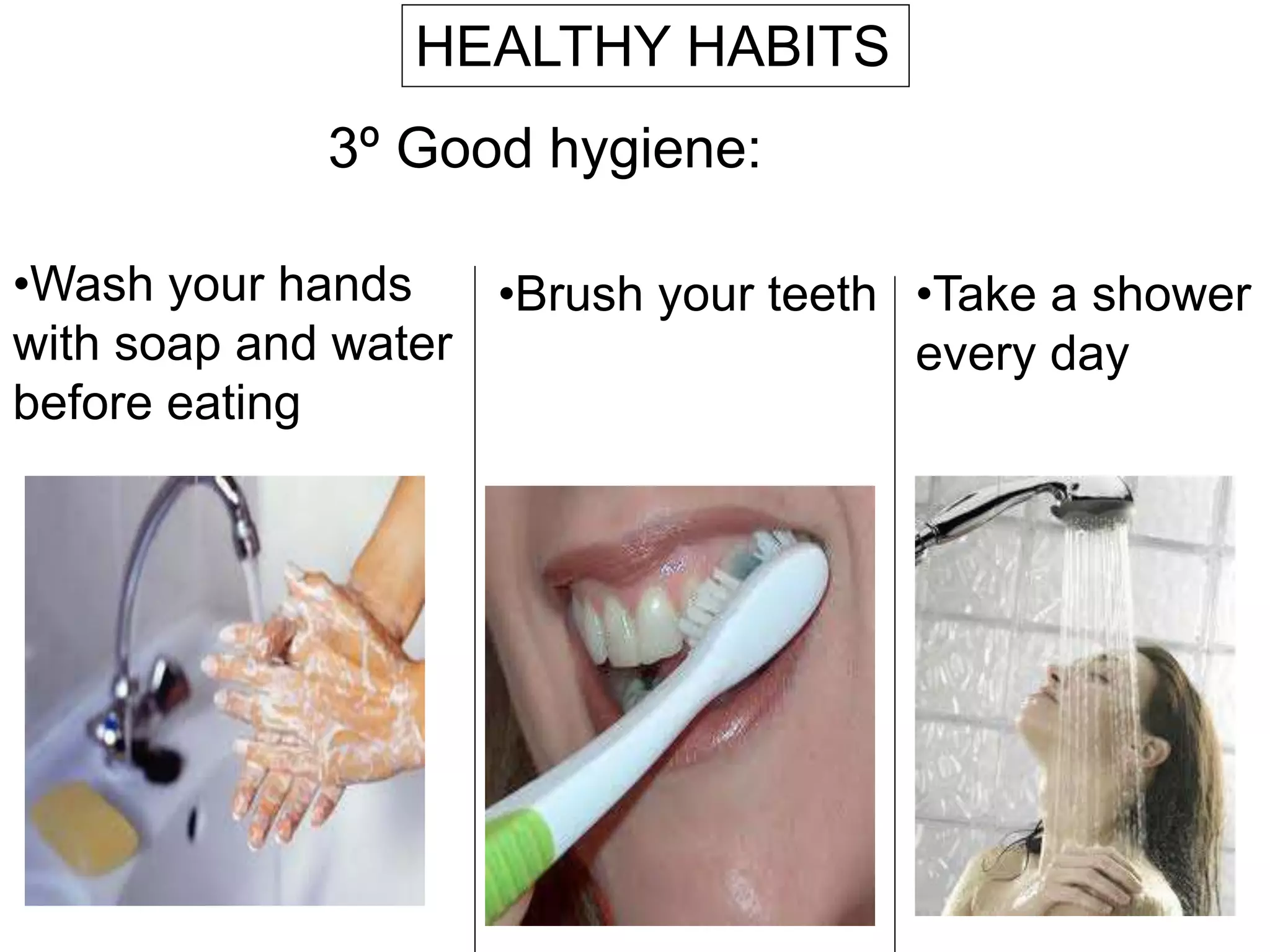 Healthy habits unit 1 | PPT
