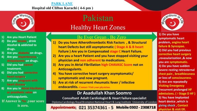 Healthy Heart failure awareness & selfcare zones . | PPT