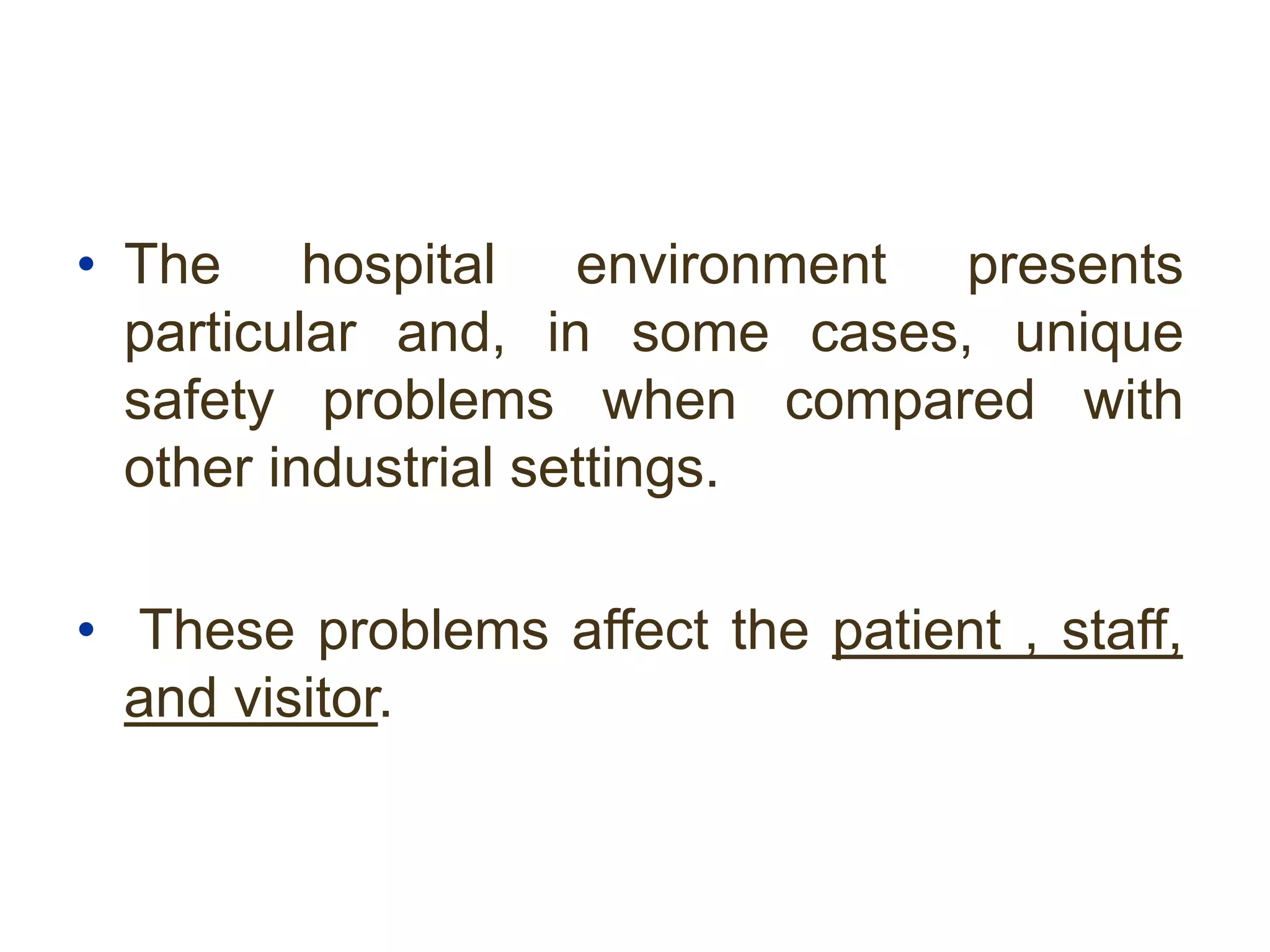 Healthy hospital environment | PPT