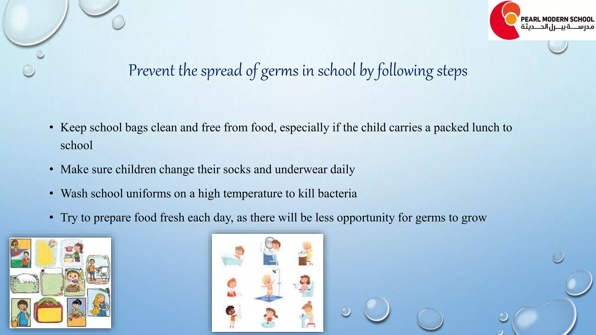 Healthy hygiene habits at school pearl modern school | PPTX ...