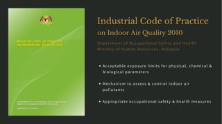 Keeping A Healthy Workplace - Indoor Environmental Quality | PPT
