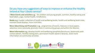 Healthy Ireland at your Library | PPTX