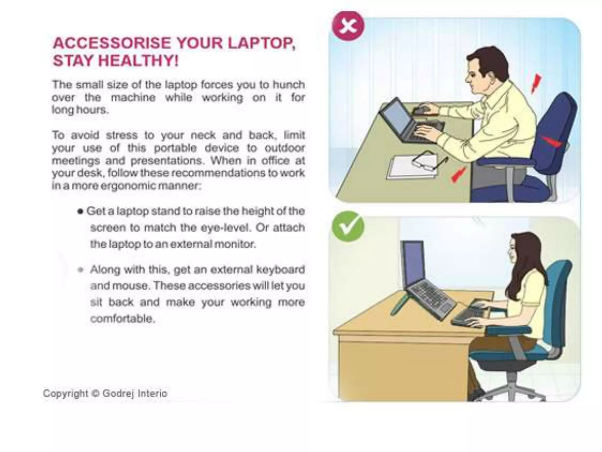 Healthy Laptop Usage Tips | PPTX