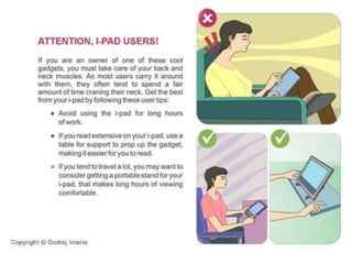 Healthy Laptop Usage Tips | PPTX