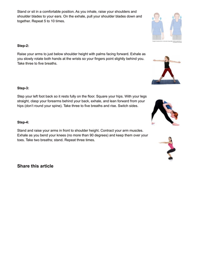 Better Posture workout | PDF