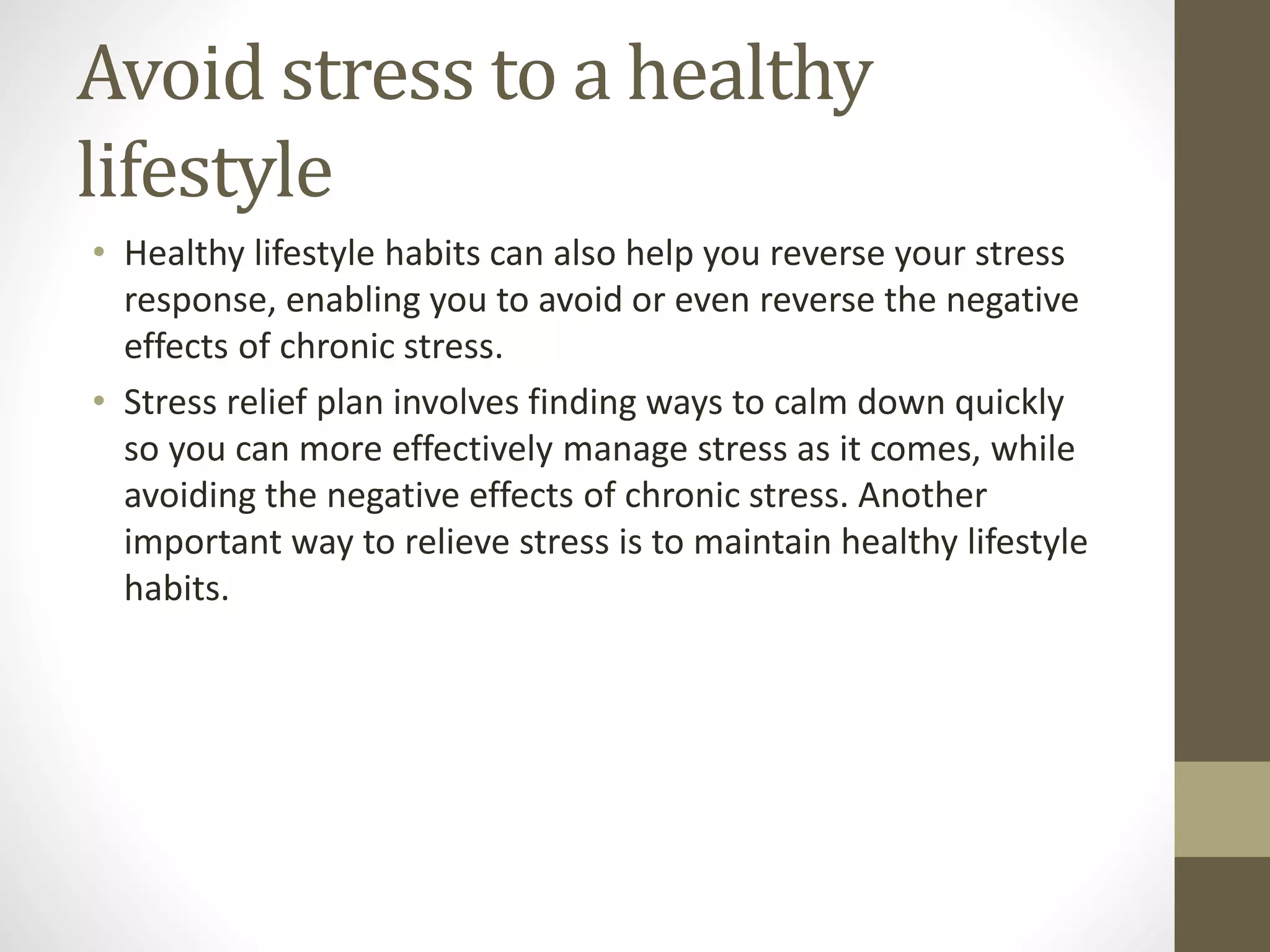 Healthy lifestyle | PPTX