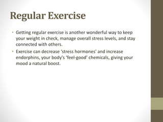 Healthy lifestyle | PPTX