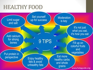 Healthy lifestyle | PPTX
