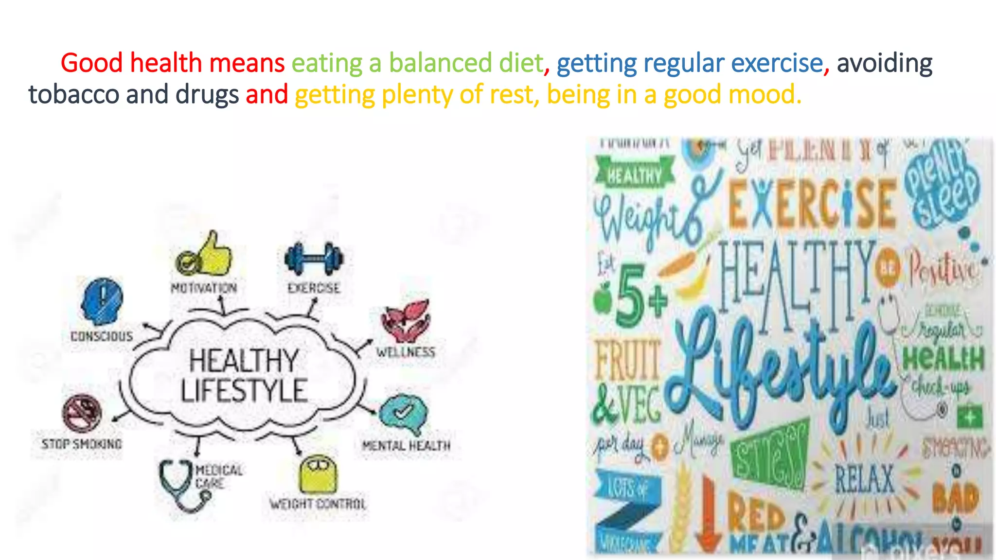 Healthy lifestyle PRESENTATION | PPTX