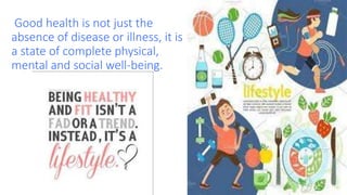 Healthy lifestyle PRESENTATION | PPTX