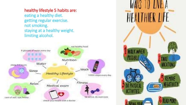 Healthy lifestyle PRESENTATION | PPTX
