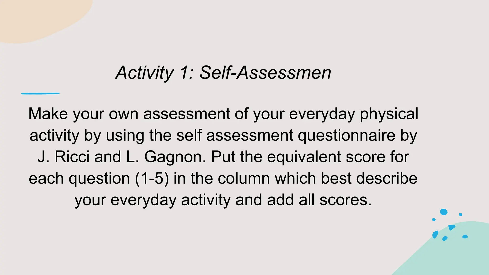 Healthy lifestyle grade 10 Quarter one | PPTX