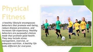 HEALTHY LIFESTYLE POWERPOINT PRESENTATION | PPT