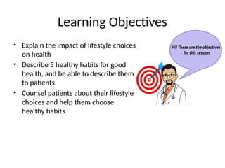 Healthy Lifestyle for healthy and long living | PPTX