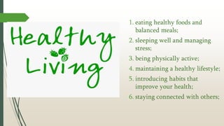 Healthy lifestyle | PPT