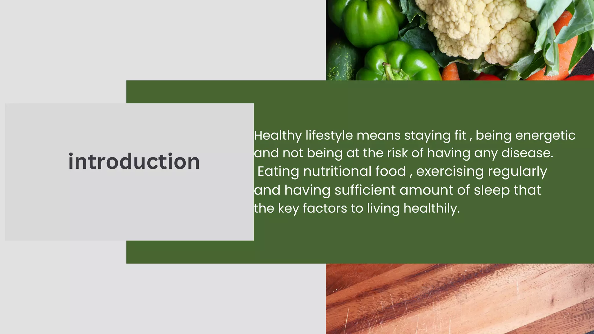 Healthy Lifestyle Presentation Pdf