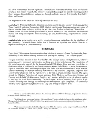 Medical Missions 2: Characteristics of Healthy Missions | PDF