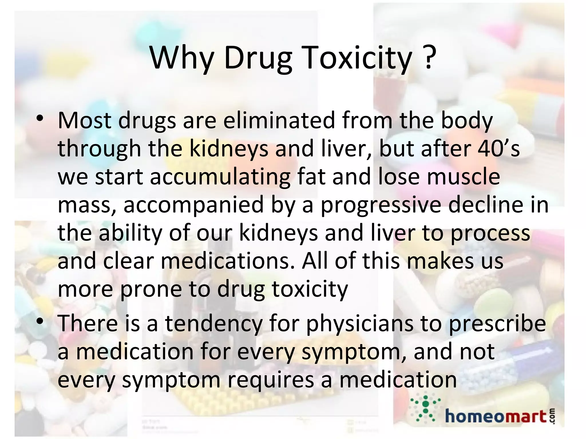 Drug Toxicity and Medicine Safety Guidelines | PPT