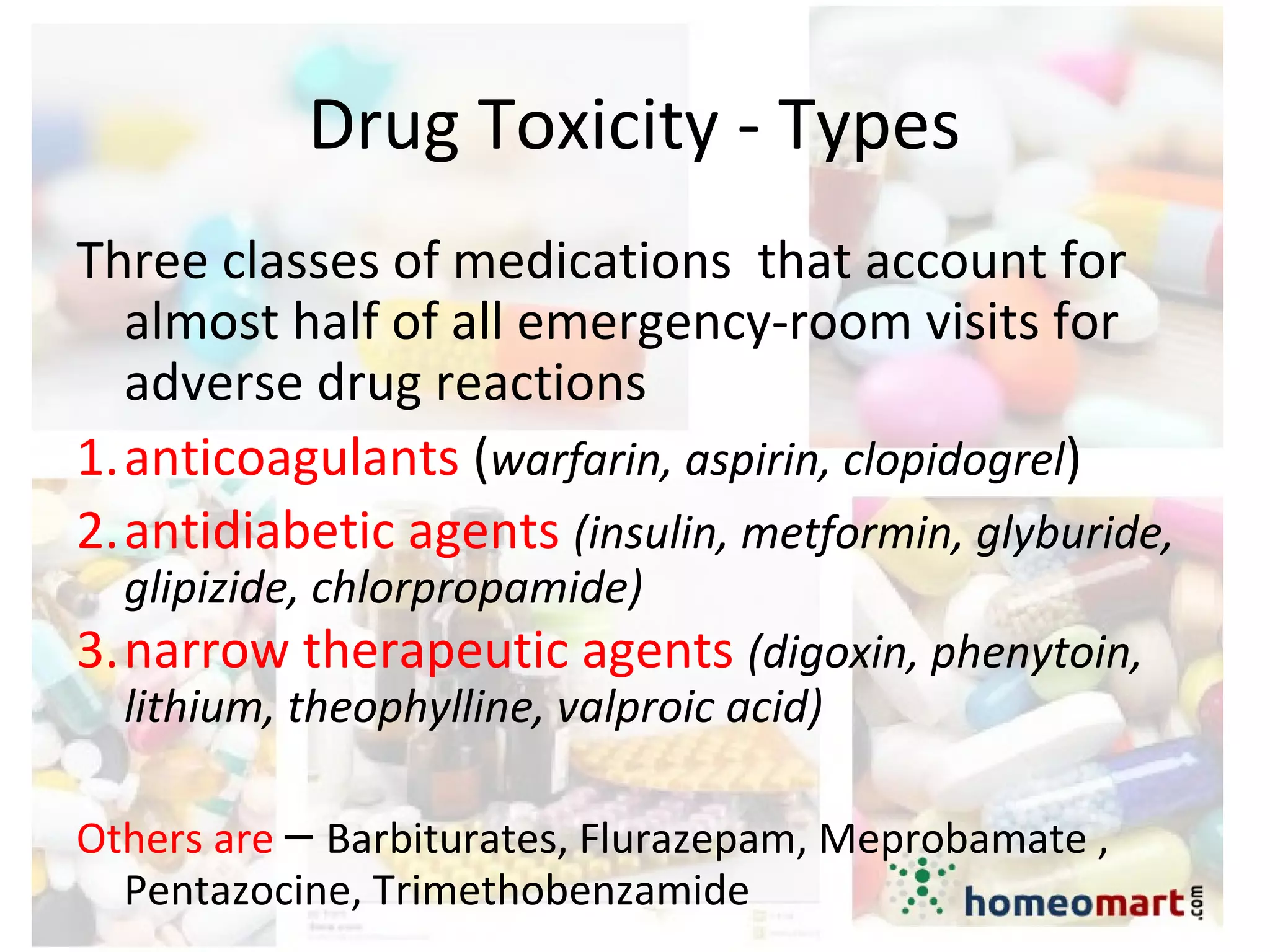 Drug Toxicity and Medicine Safety Guidelines | PPT