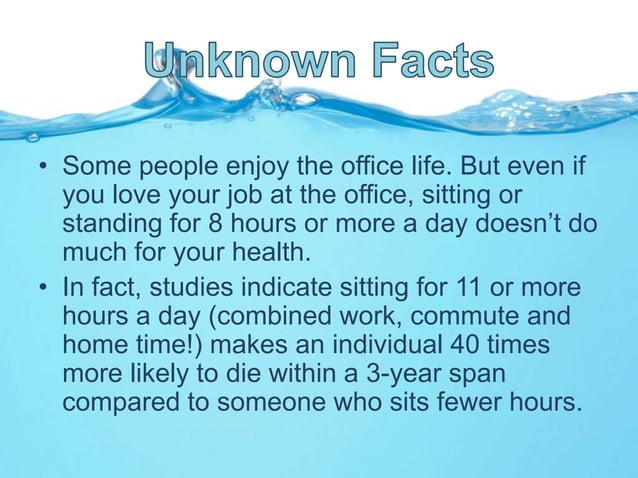 Healthy office habits | PPT