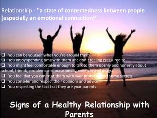Healthy relationships | PPT