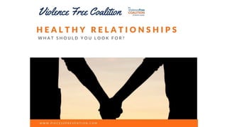 Healthy Teen Dating Relationships | PPTX