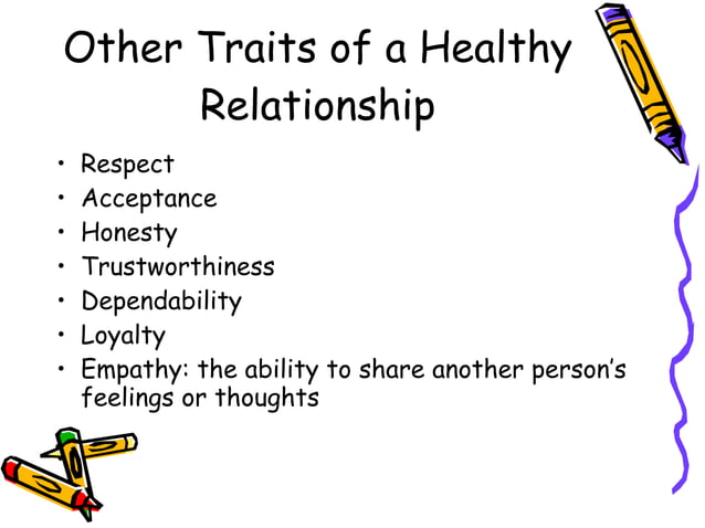 Healthy Relationships Pdf