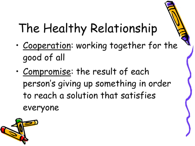 healthy relationships - PPT on Building Healthy Relationships by Mrs ...