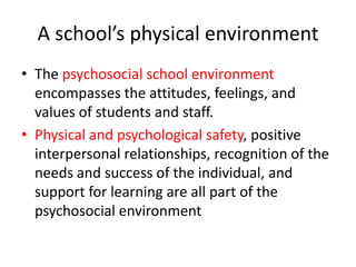 Healthy school | PPTX