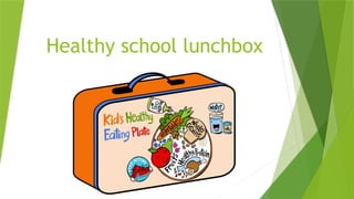 Healthy school lunchbox grade one global | PPTX