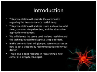 Healthy sleep patterns | PPT